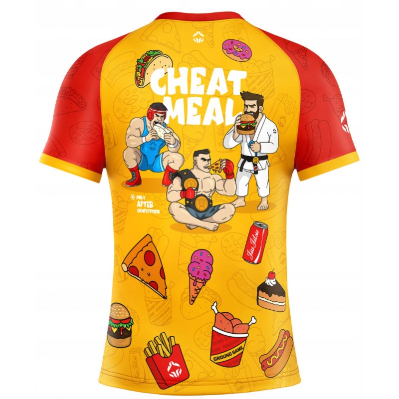 Rashguard Ground Game Cheat Meal krótki rękaw - Sklep Wojownik Białystok