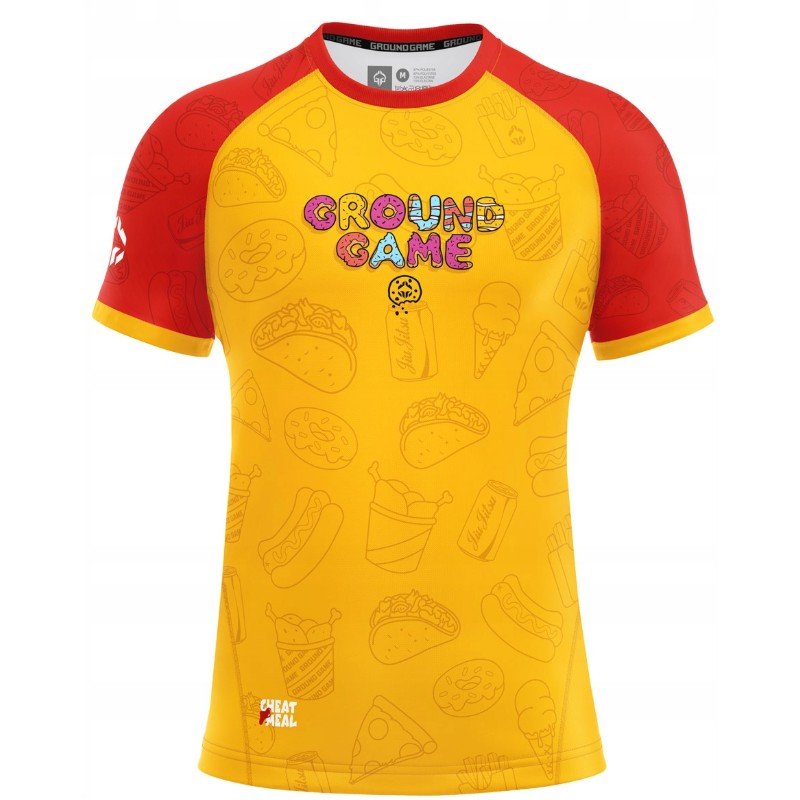 Rashguard Ground Game Cheat Meal krótki rękaw - Sklep Wojownik Białystok